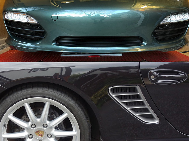 RGS RADMESHSKIT987BOX2 Front bumper radiator and side vent wire mesh ...