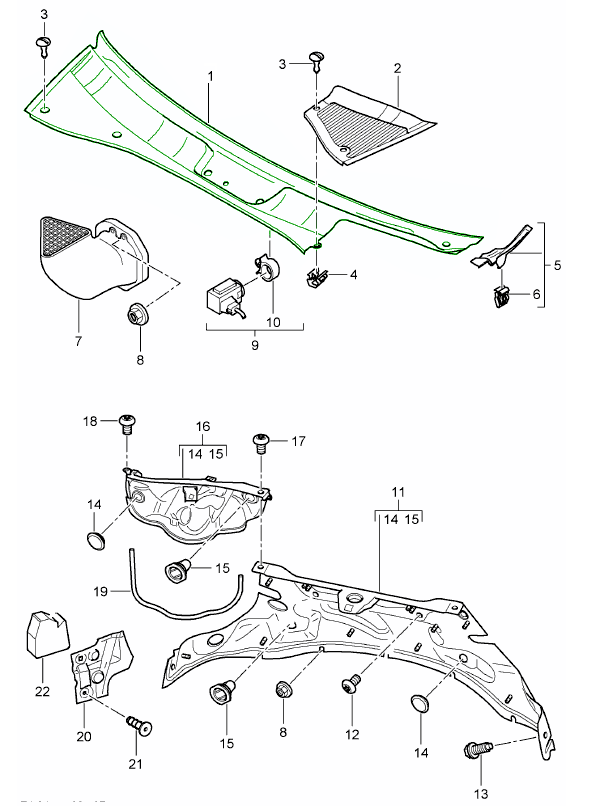 Original Porsche Part - 9555725630201C | Design 911