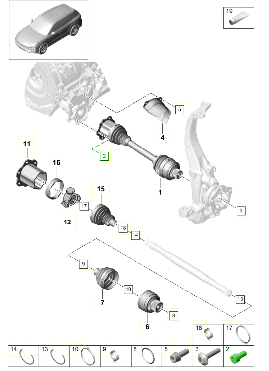 Porsche Driveshafts & Parts | Precision Power Transfer & Smooth ...