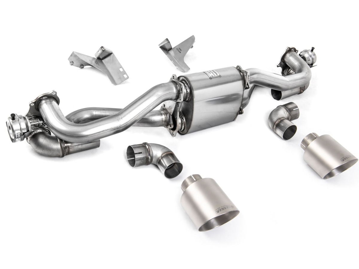 Milltek Sports Exhaust Rear Silencer Delete With Titanium Trims ...