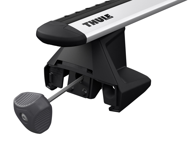 Thule Evo 135 Black roof rack system for Porsche Macan - THULEEVO95BN ...