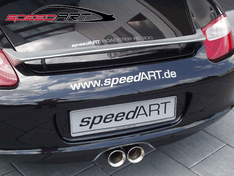 Rear Spoiler/Aerofoil SpeedART. Porsche 987 Boxster - P87503GTH ...