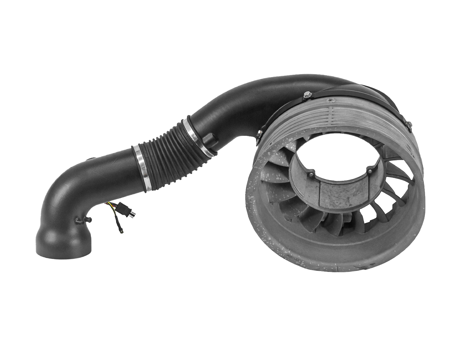Rear Heater Pipe with Integrated 2-Speed Fan - OEM-Style - for Porsche ...