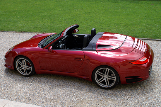 Speedster Look HardBack Humps. Porsche 996 / 997 Cabrio DelaVilla - SHB ...