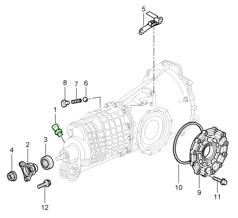 Porsche 996 Tiptronic Cars ONLY Reverse light switch 99661321210 ...
