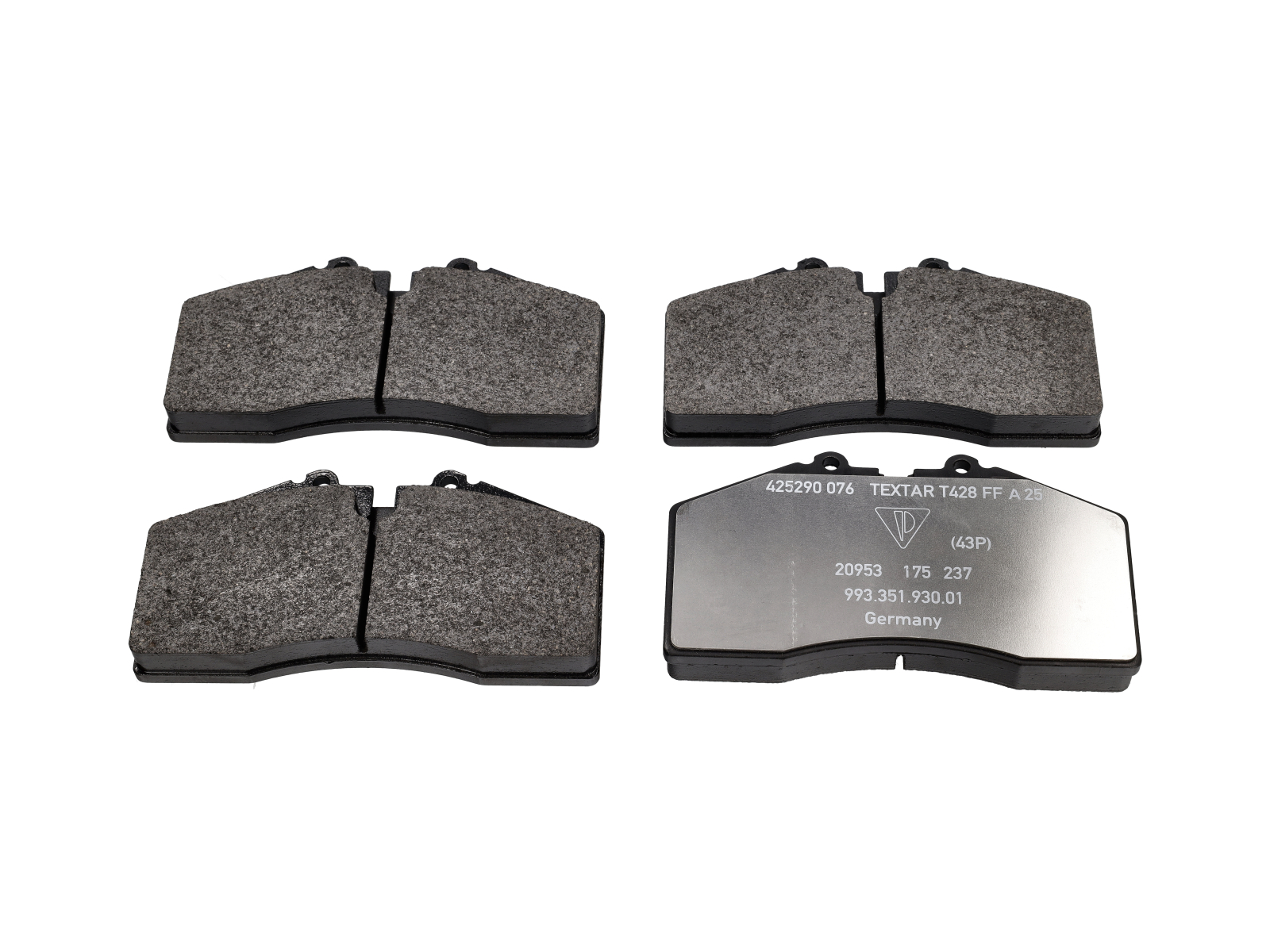 Porsche 993 968 944 928 Brake pads Front or rear 99335193901 ...