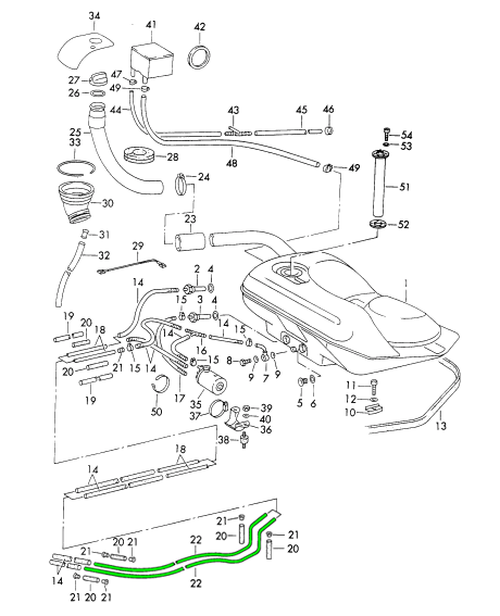 Porsche Fuel Lines & Breather Hoses | Precision Fuel System Components ...