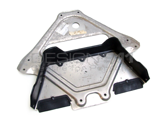 Porsche 986 Boxster Rear Axle Protective Plate 98633116300 98633116301 ...