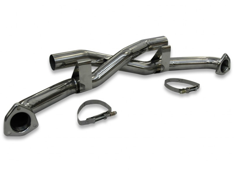 Sports exhaust silencer cross pipe Porsche 997 Gen 2 Carrera and ...