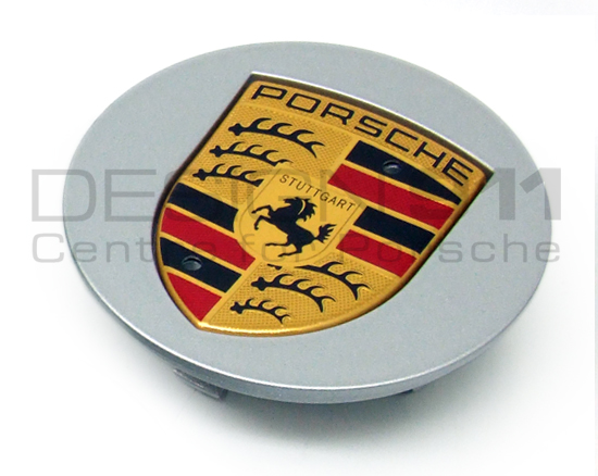 Wheel Caps "Crested" plastic concave for Porsche - 00004460702 | Design 911