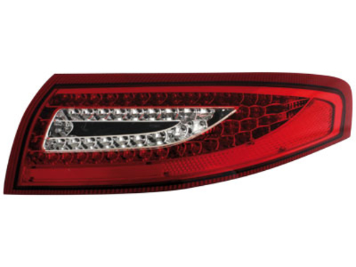 Indicator Unit Rear Clear/Red V2 with LED bulbs for Porsche 996 ...