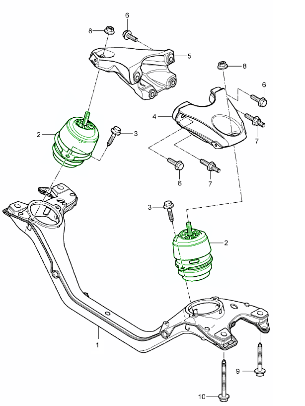 Buy Porsche Cayenne MK2 (957) 2007-2010 Cayenne 3.0L Diesel 2007 ...