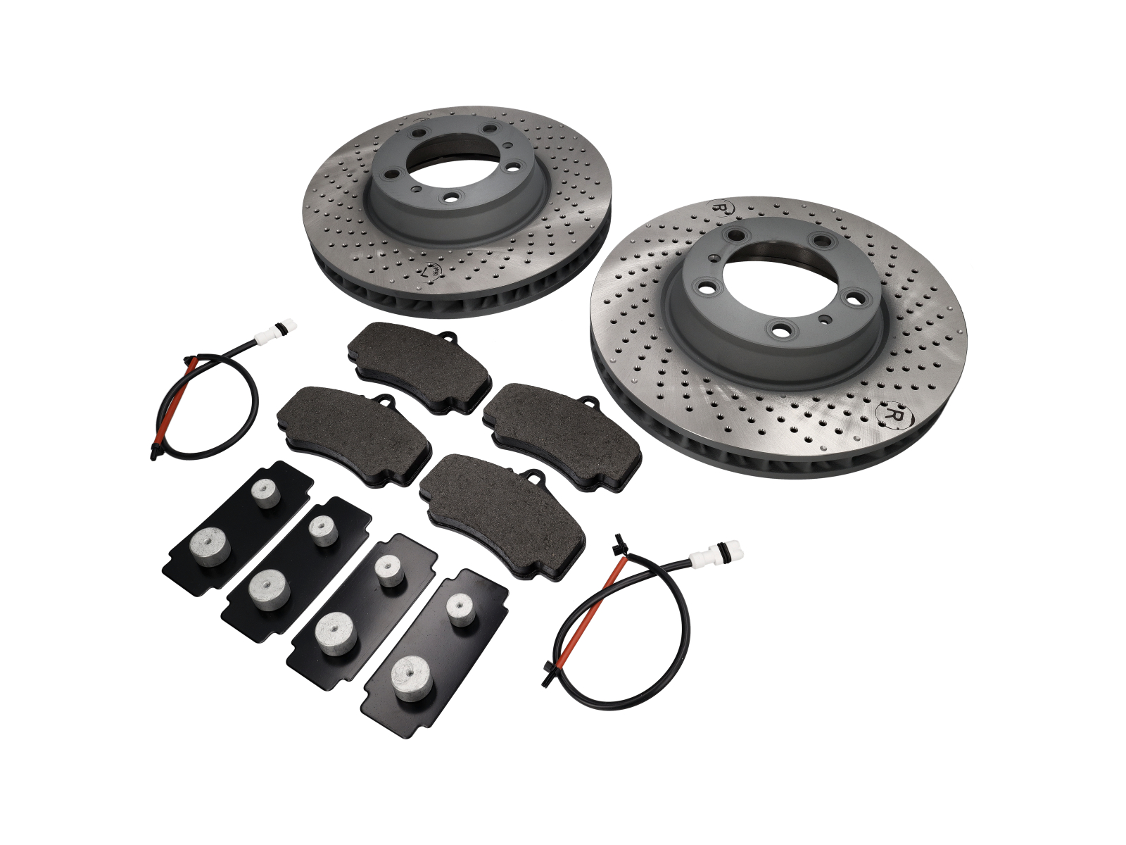 FRONT Brake Pads and Brake Disc Package "Original Porsche" for Porsche ...