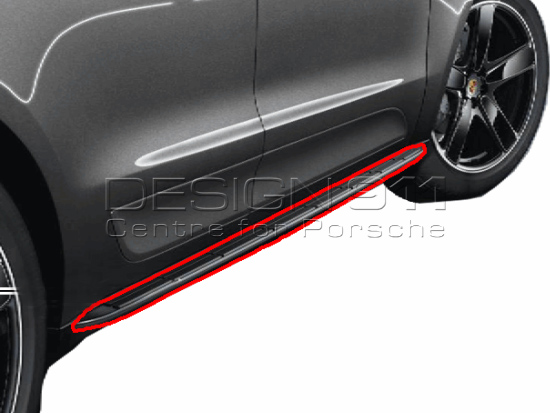 Porsche Macan Running Boards 95B04480012 - 95B04480012 | Design 911
