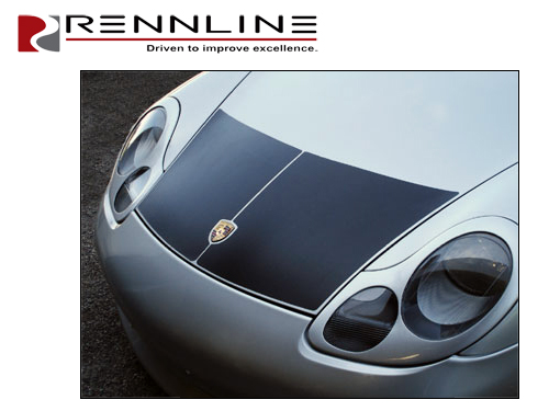 Porsche Rennline Magnetic Chip Guards (Rear) - EM10BLACK | Design 911