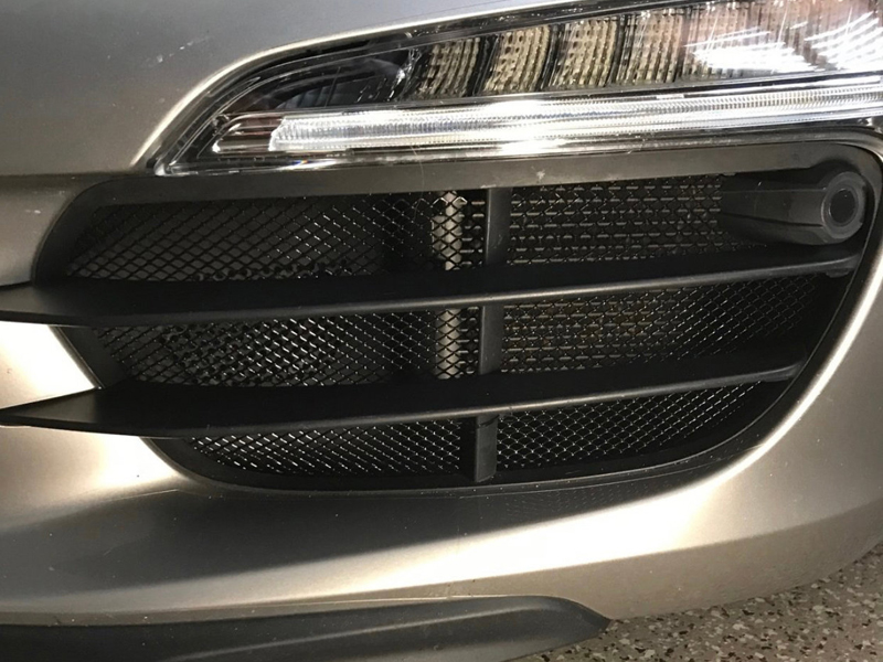 Front bumper radiator wire mesh kit Porsche 991.1 S and C4S ...