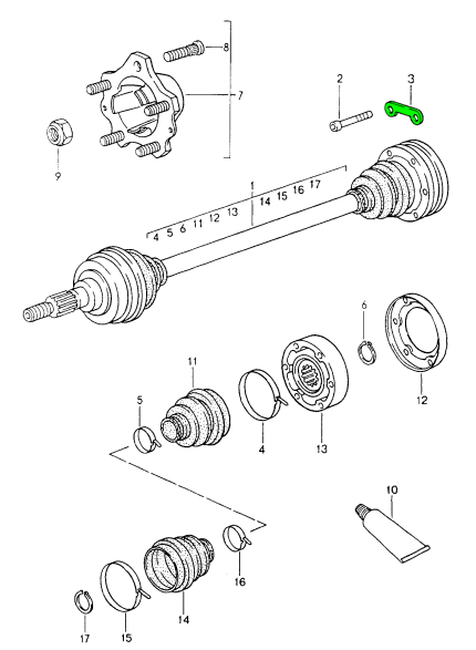 Porsche CV Joint Kits | Complete Driveshaft Rebuild Kits for Smooth ...