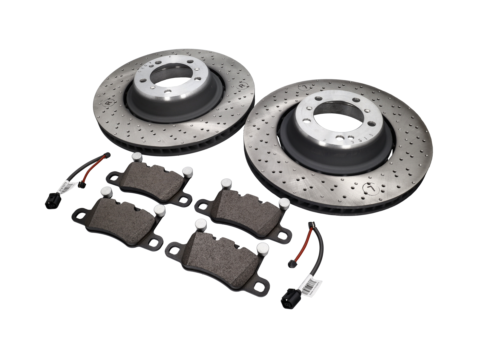 FRONT Brake Pads and Brake Disc Package Porsche 991 Turbo ...