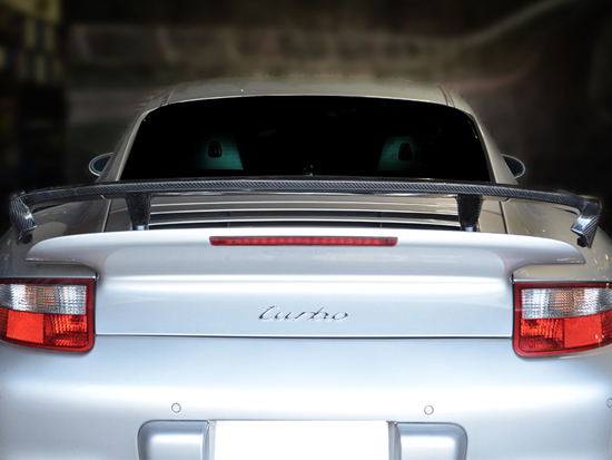 Porsche 997 Turbo Rear Wing Add-on Type II Carbon Fiber - AP-997TT-612 ...
