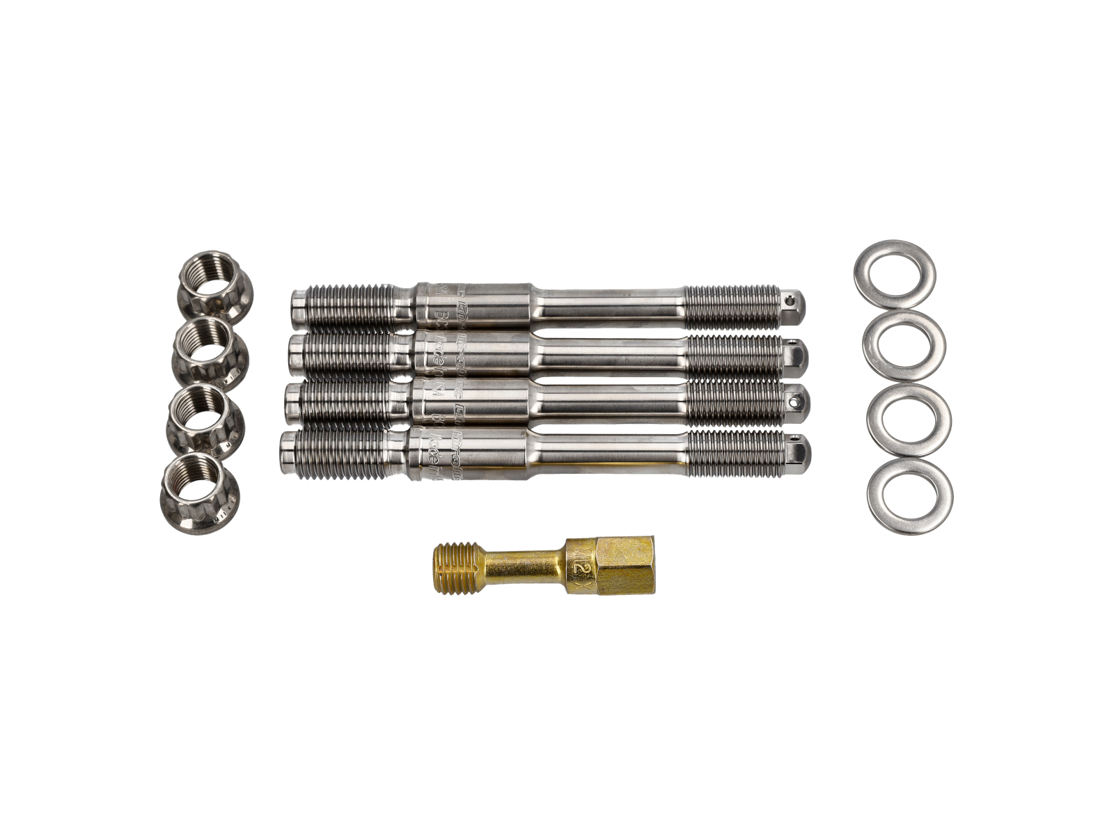 Brake caliper mounting stud kit for 350mm front and rear GiroDisc ...