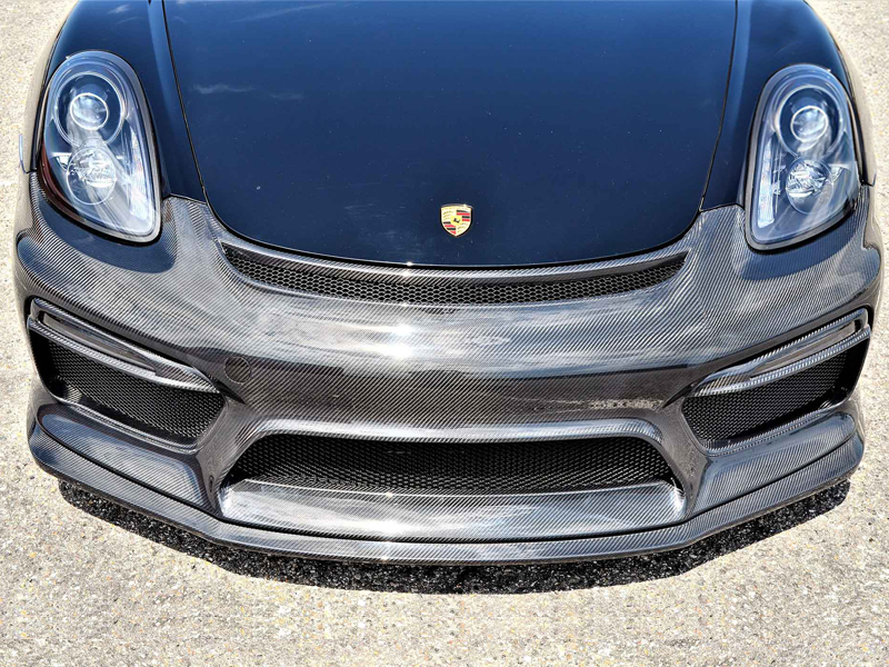 Porsche Cayman GT4 Front bumper and spoiler SF/C/981-505-010 ...