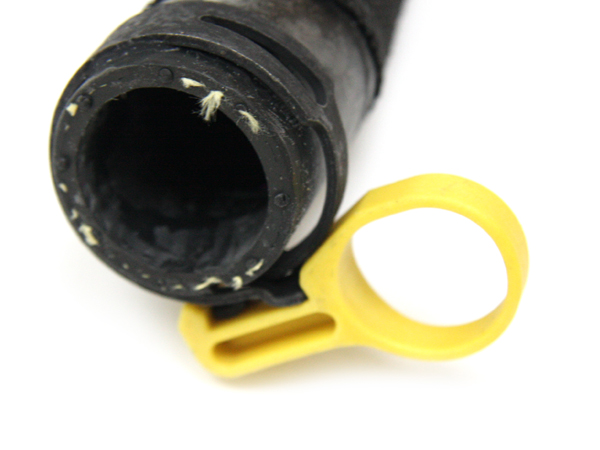 Original Porsche 9P1121629 Water coolant radiator top hose inlet for ...