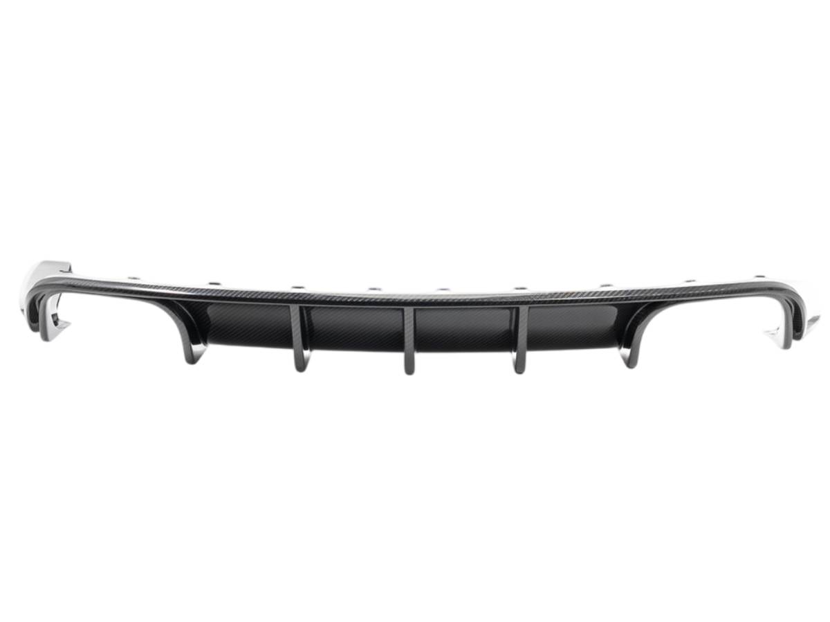 Rear bumper diffuser carbon fibre by Rennline. Porsche 991.2 ...