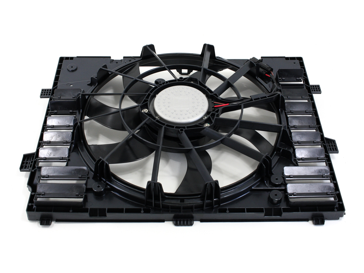 water-radiator-air-duct-with-fan-porsche-958-cayenne-2014-95810606120 ...