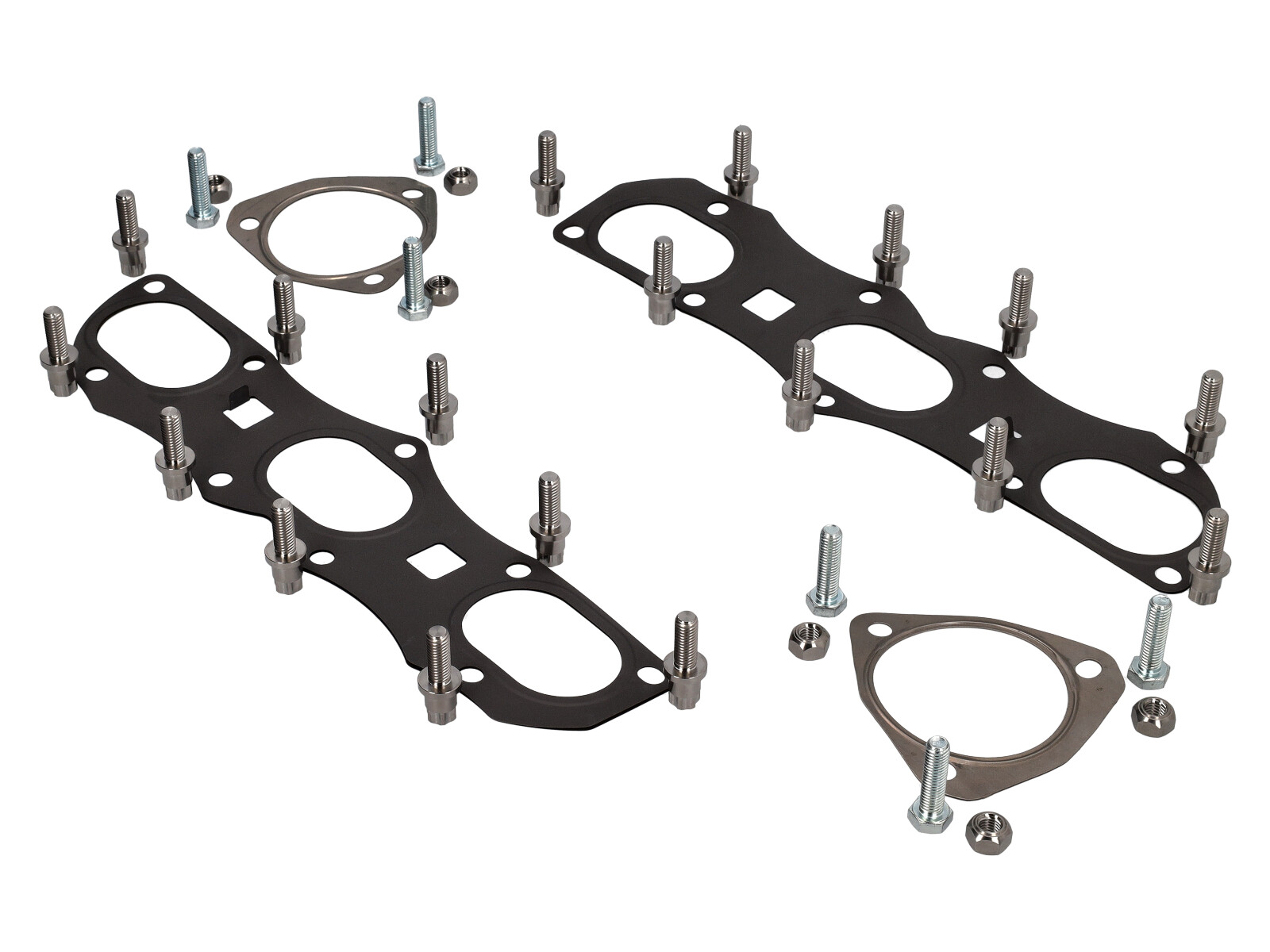 Exhaust manifold gasket, nut and bolt kit. Porsche 987.2 Boxster ...