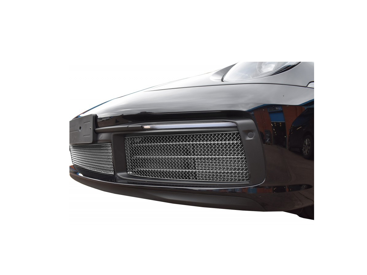 Front Bumper Stainless Steel Grill Set ZunSportFront Bumper Stainless ...