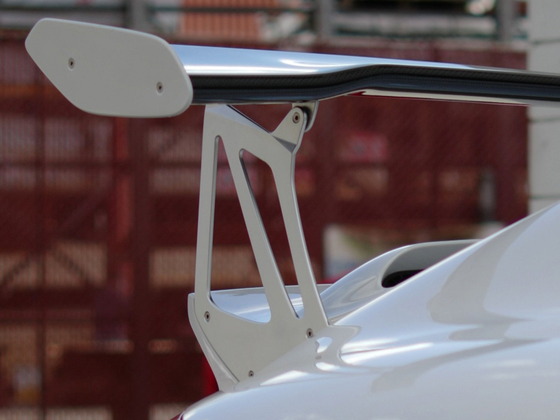 Billet aluminium rear wing risers Porsche 997 Gen 2 GT3 RS - SA016 ...