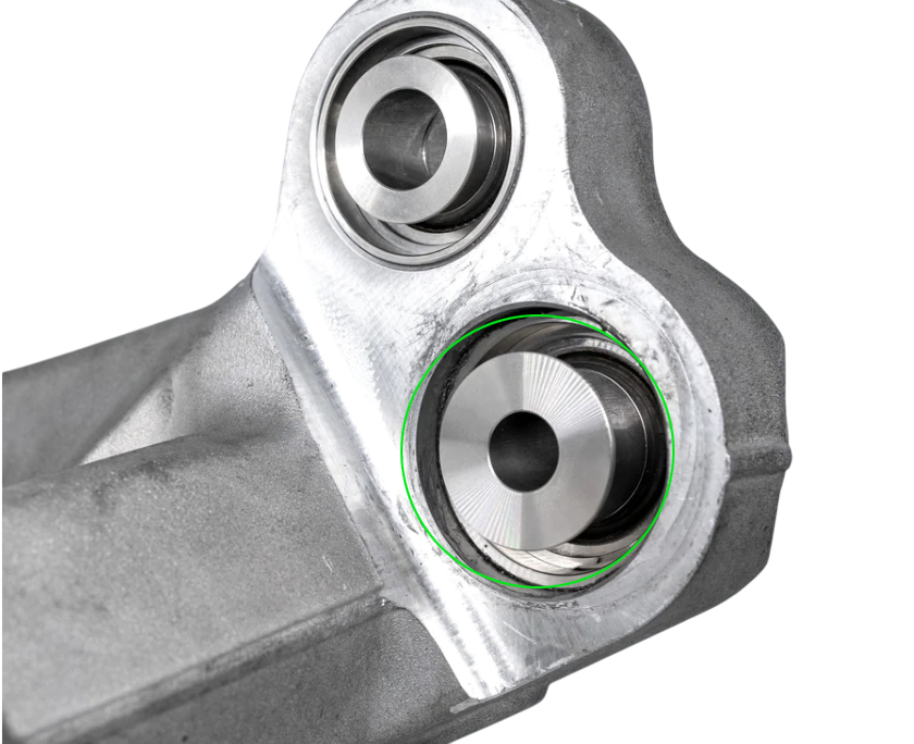 Mounting bush kit rear wheel carrier. Porsche 991 and 991 Turbo 2012 ...