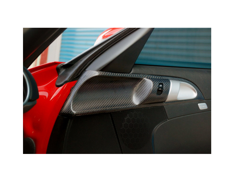 Porsche 987C Cayman Door handle trim cover in Carbon 99755598503A35 ...