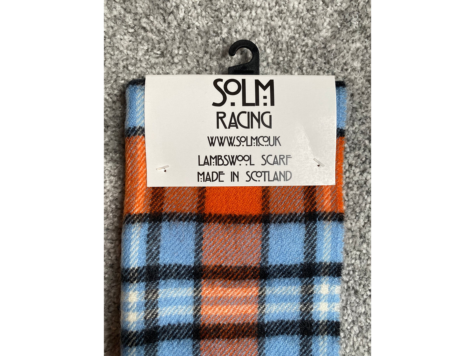 SOLM Lambswool Scarf (Racing) - SOLM-SCARF-R | Design 911