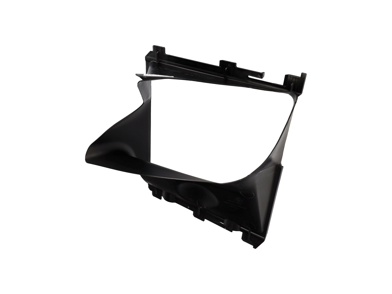 Front bumper radiator support aur duct Porsche 958 Cayenne 95850533530 ...