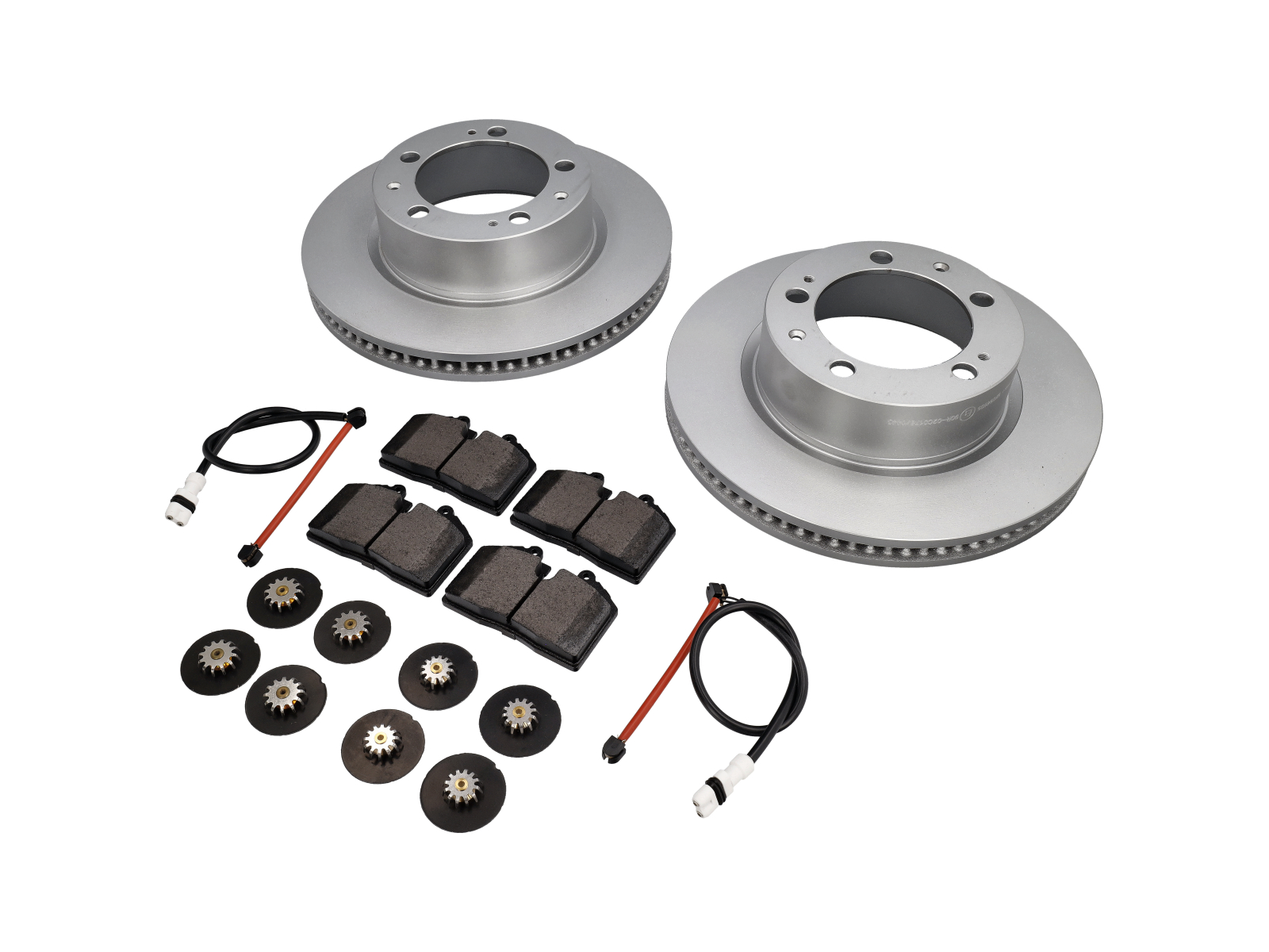 Brake Pads and Brake Disc Package for Porsche 964 front axle ...