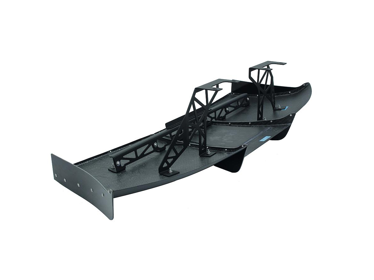 Carbon fibre rear bumper diffuser for Porsche 981 Cayman GT4 - A0150A ...