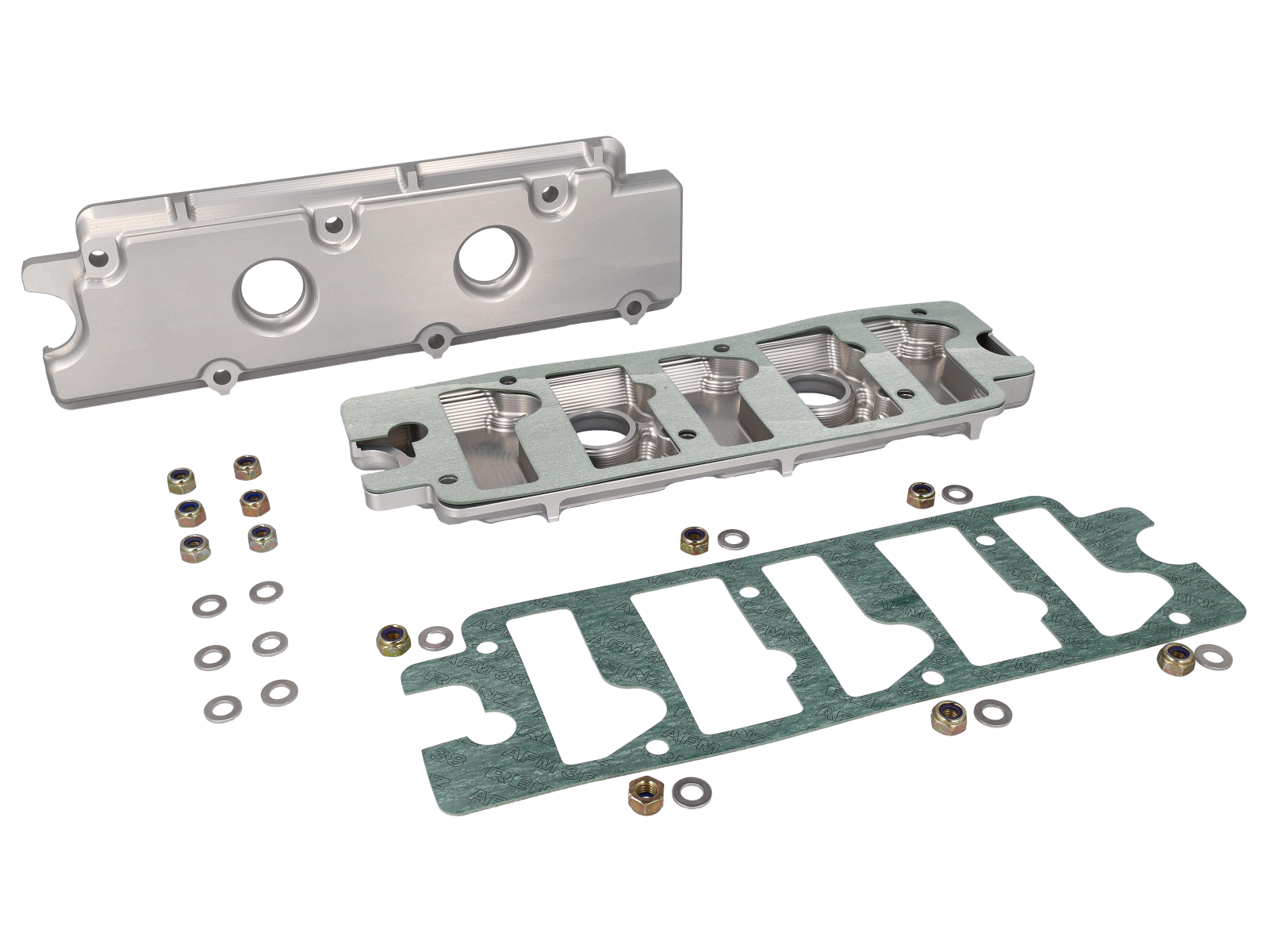 Camshaft Engine Upper Cover Kit - Alloy in Silver Porsche 911 1968-89 / ...