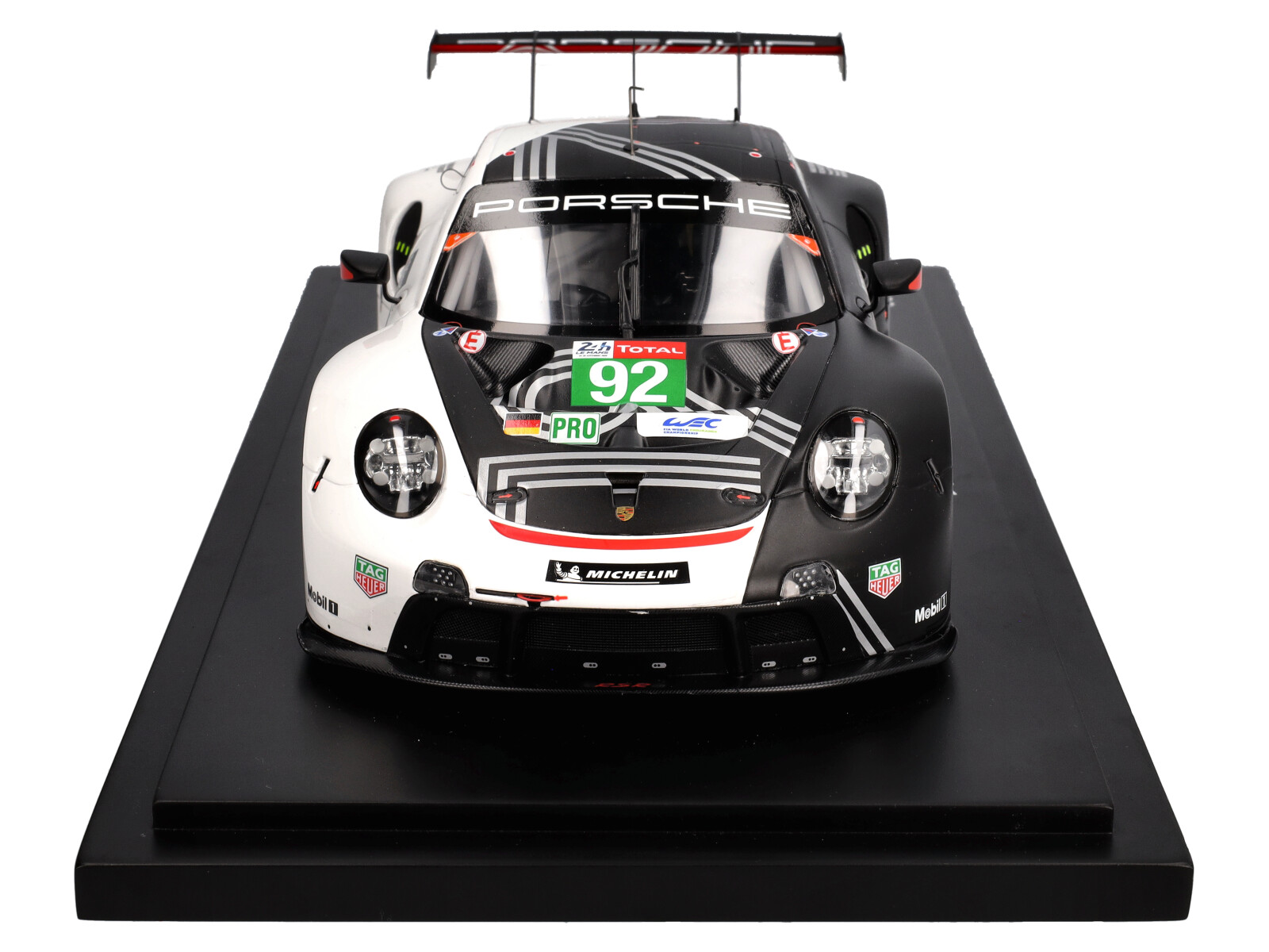 Porsche 911 991-2 RSR Team Porsche GT n° 92 24h Le Mans 2020 1/18 Spark ...