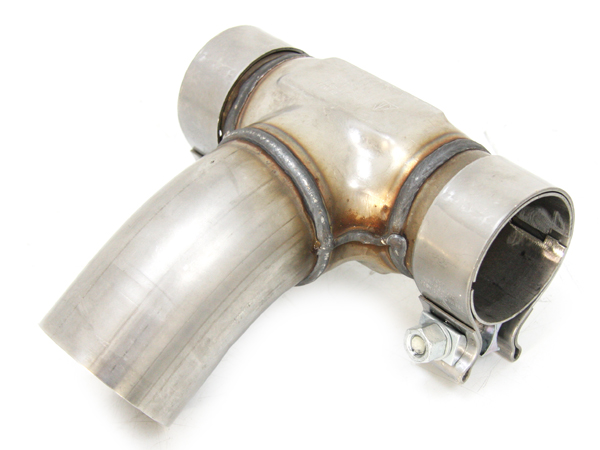 Porsche Boxster Cayman 98711135330 Exhaust link pipe, T-piece ...