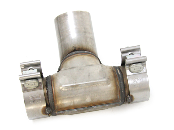 Porsche Boxster Cayman 98711135330 Exhaust link pipe, T-piece ...