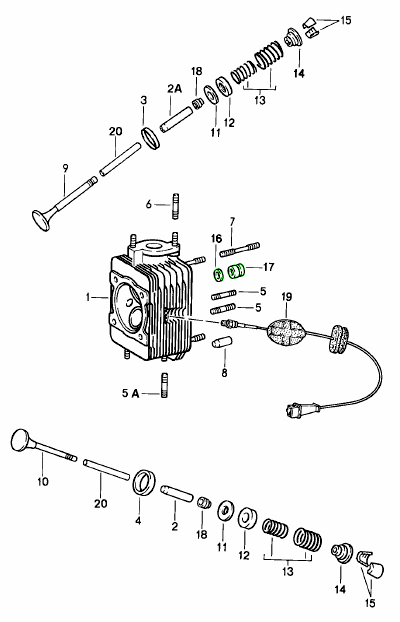 Porsche 911 Head Nut Washer 99903109101 - 99903109101K | Design 911