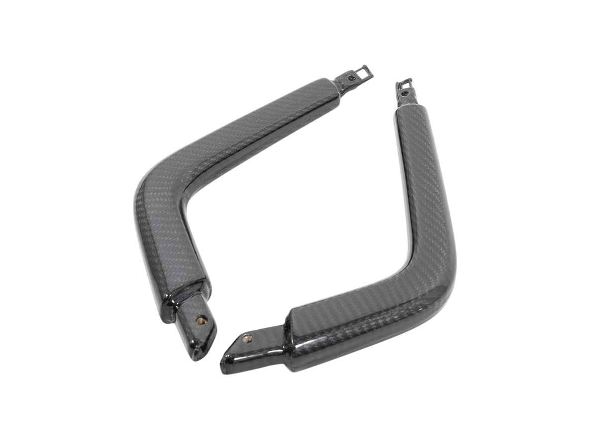 Centre console handles carbon fibre from Rennline. Porsche 958 Cayenne ...