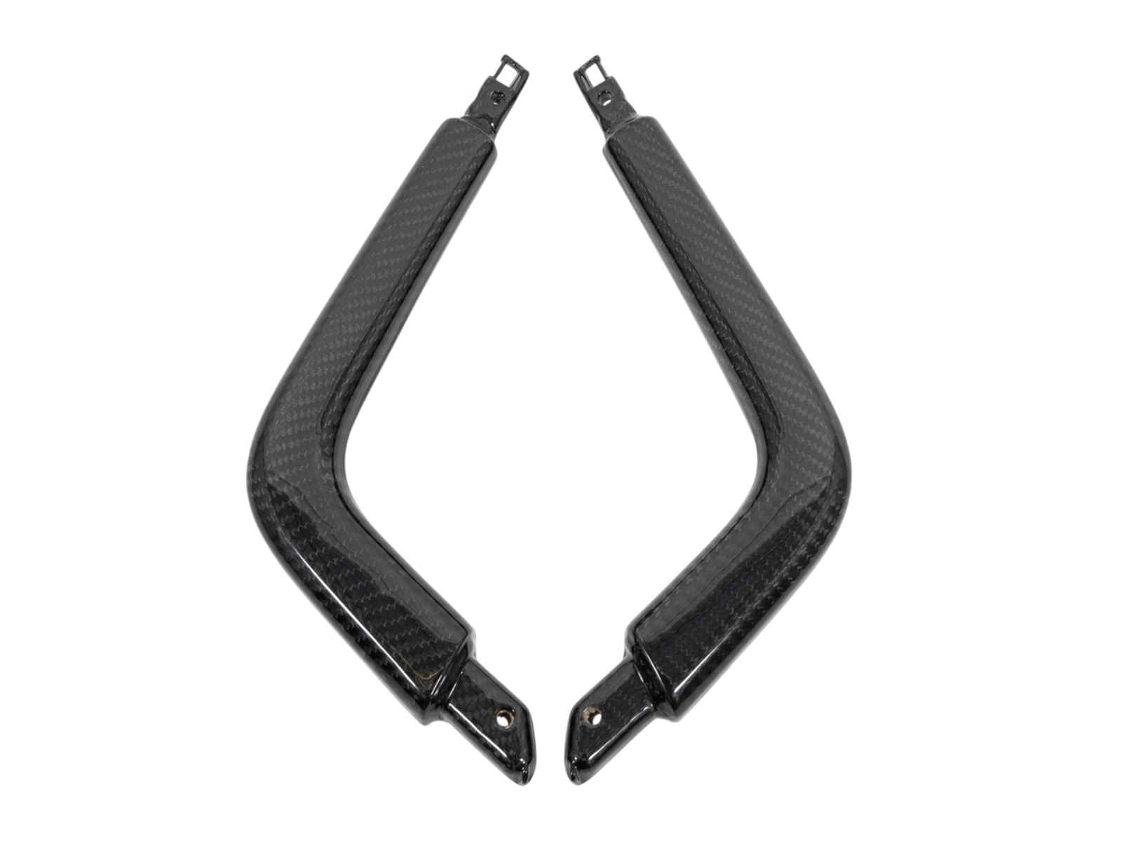 Centre console handles carbon fibre from Rennline. Porsche 958 Cayenne ...
