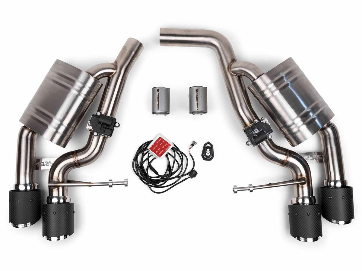 Fabspeed Valvetronic Exhaust System. Porsche Macan 2.0L 2018-2021 FS ...