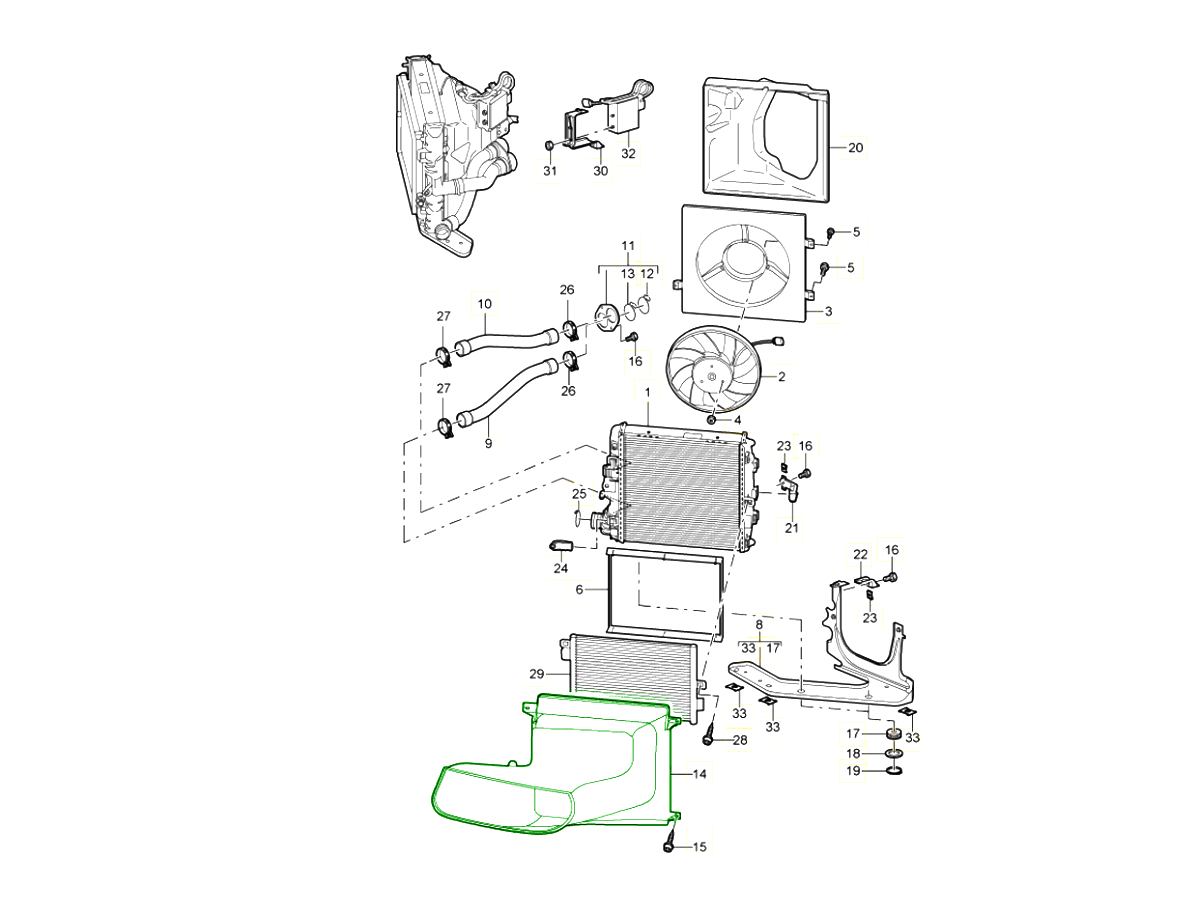 Porsche 997 GT3 Air Duct 99757532202 99757532102 Duct. Porsche 996 GT2 ...