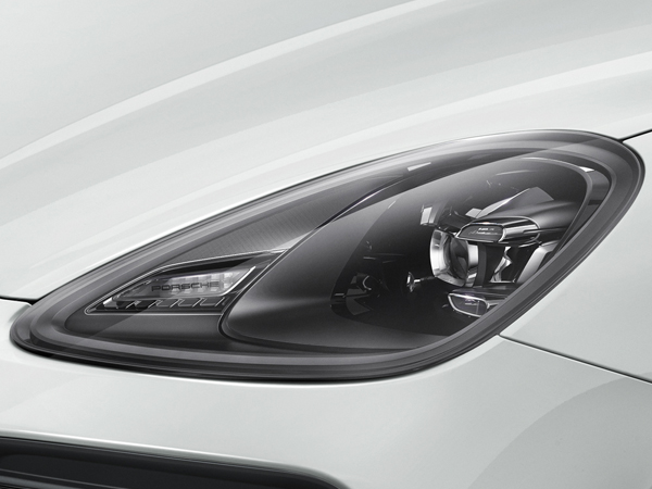 Headlamps LED, Smoked, with PDLS for Porsche Cayenne 9Y004490301 ...