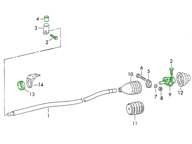 Buy Porsche 911 & 912 (1965-1989) 911 1978-1983 3.0L / SC Gearshift Control Parts | Design 911