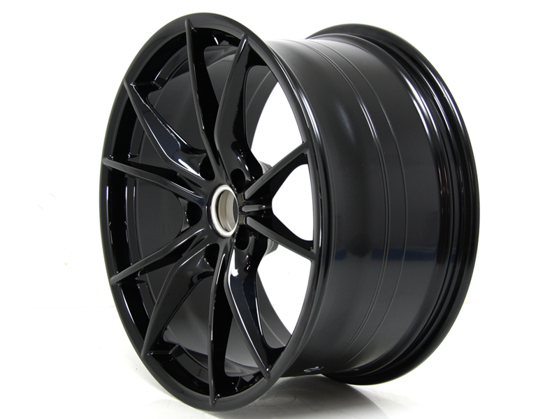 Rear 20" Carrera S Alloy Wheel in Black for Porsche 982 (718) Boxster ...