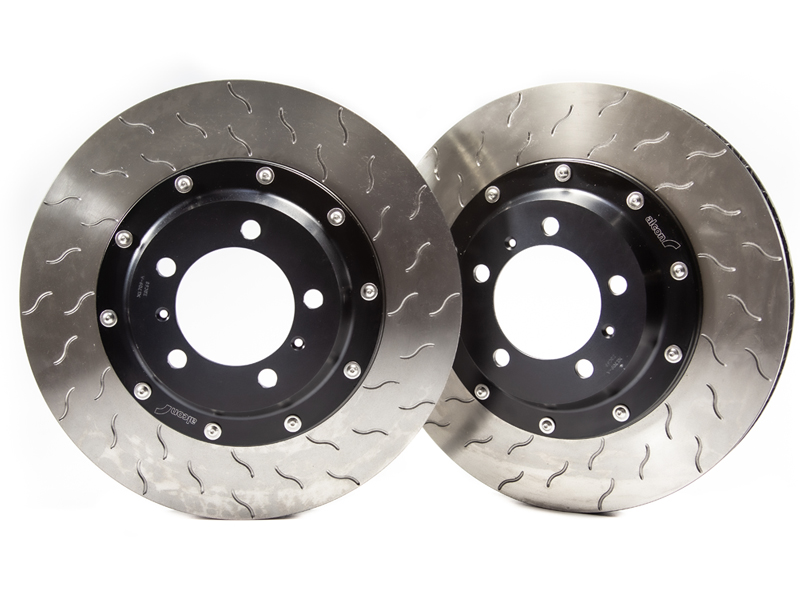 Alcon ALCONDISCKITGT3 Front brake disc and bell kit Porsche 997 Gen 2 ...